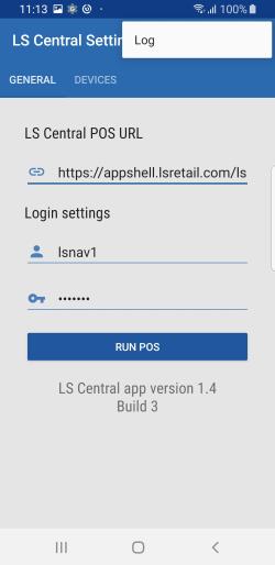 Using LS Central AppShell