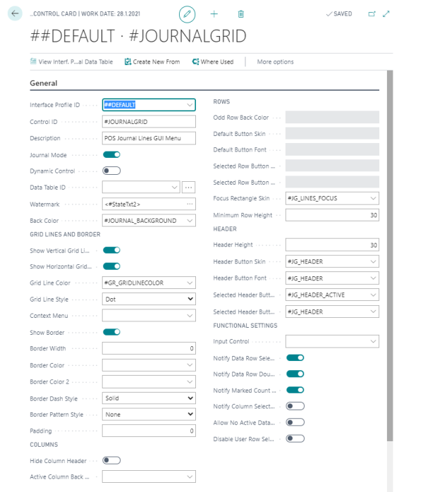 Data Grid Controls